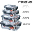 Feinib Glass Storage Containers with Lids Clearance! Ground Glass ... Feinib Glass Storage Containers with Lids Clearance! Ground Glass ...