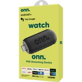 onn. Android TV 2K FHD Streaming Stick with Remote Control & Power ...
