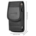 Universal Vertical Nylon Pouch Cell Phone Case Holster with Credit Card ...