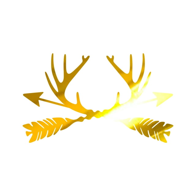 Antler Arrows Sticker Decal Die Cut - Self Adhesive Vinyl ...