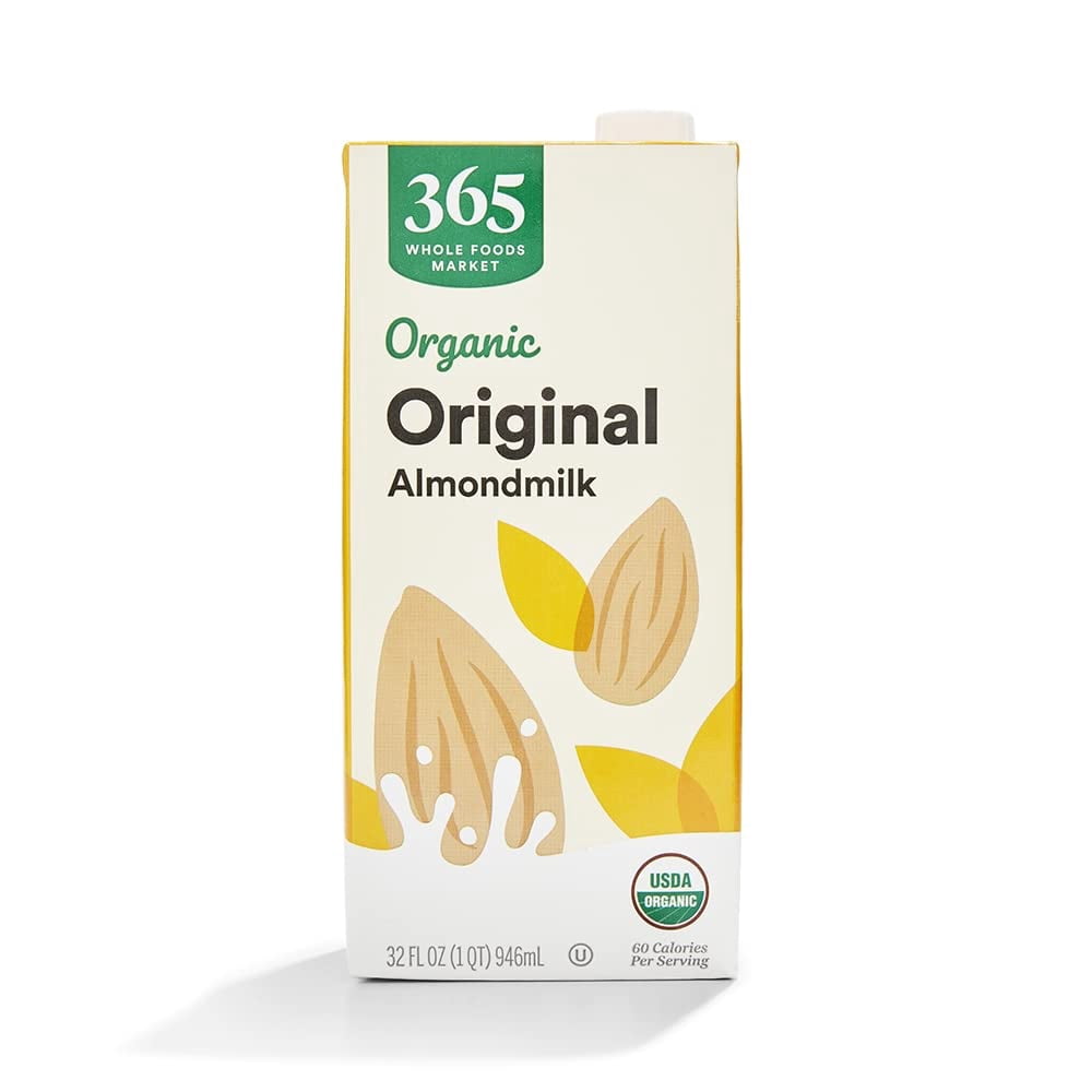 365 by Whole Foods Market, Organic Original Almond Milk, 32 Fl Oz ...