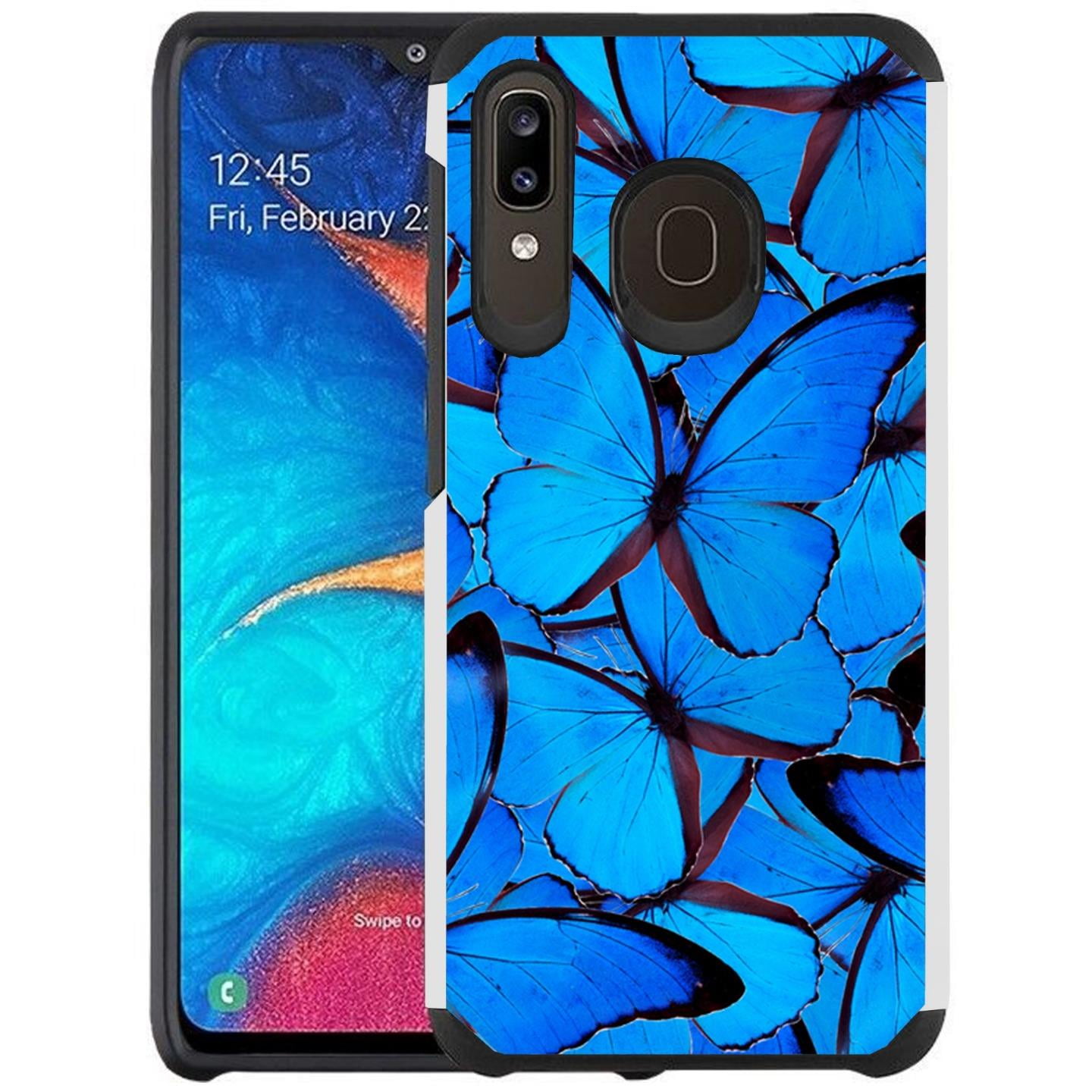 Samsung Galaxy A20 Phone Case - Colorful Design Hybrid Armor Case ...