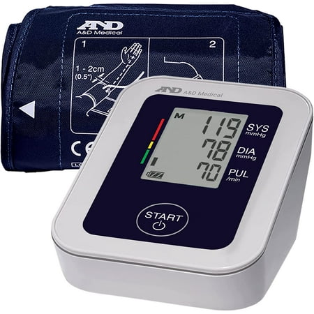 A&D Medical LifeSource Blood Pressure Machine with Wide Range Upper Arm ...
