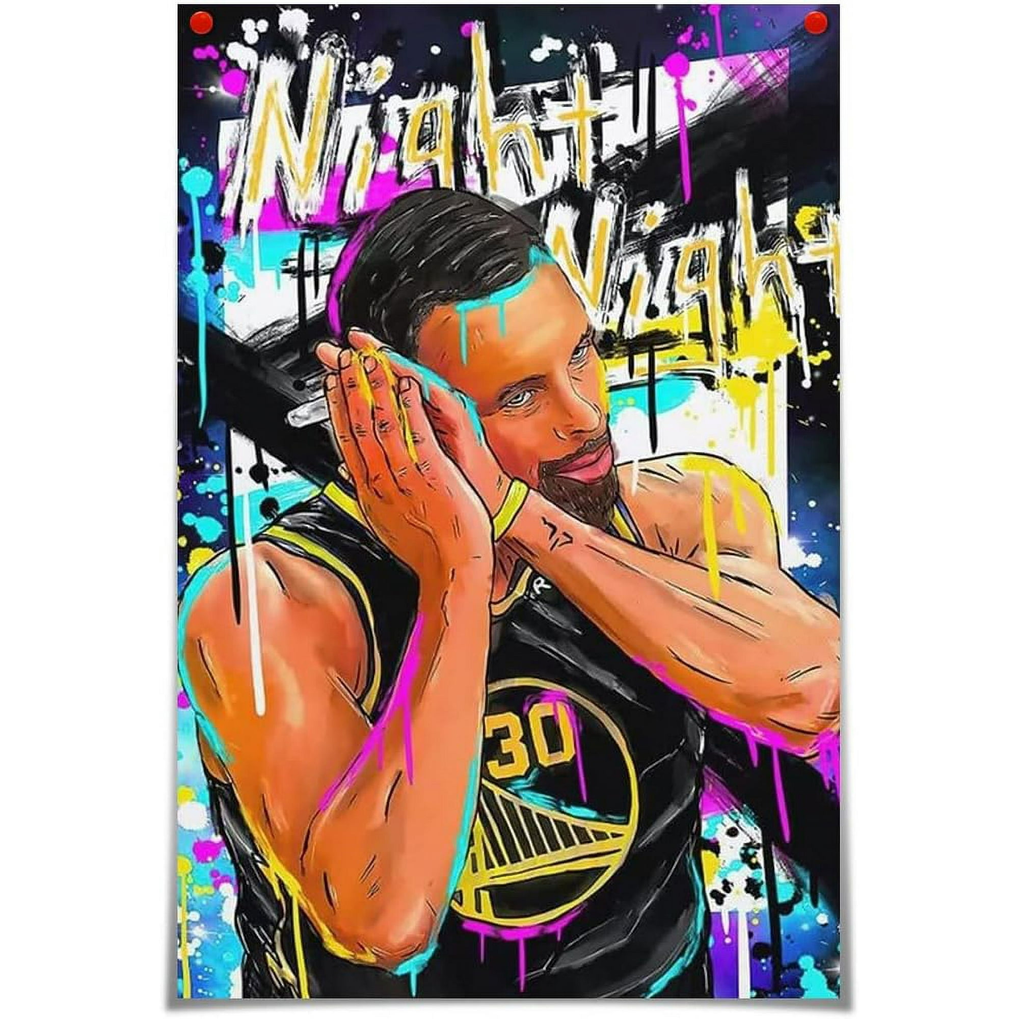 Click here for Pphaosho Steph Curry Night Night Poster Frameless... prices