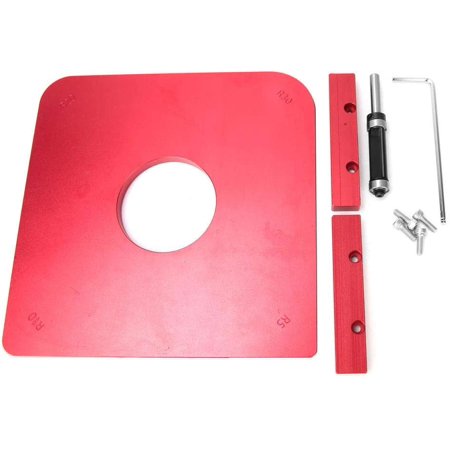 Radius Template Table Round Corner Jig Panel Woodworking Formal&Reverse ...