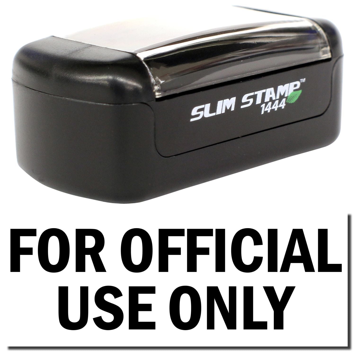 Slim Pre-Inked For Official Use Only Stamp, Slim 1444, Ultra Slim ...