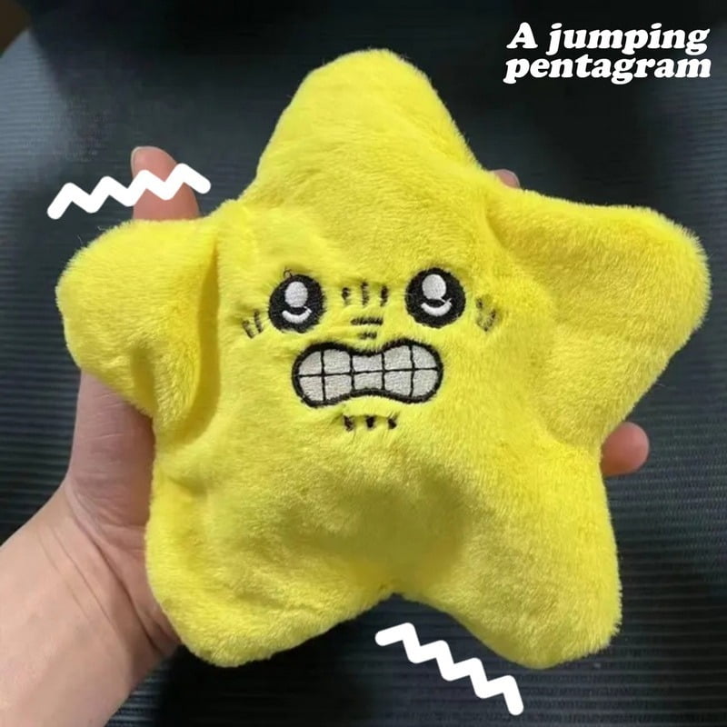 Click here for Cattoycanadasale A Jumping Star Plush Toy Funny An... prices