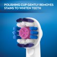 Oral-B 3D White Brilliance Whitening Battery Toothbrush, White ...
