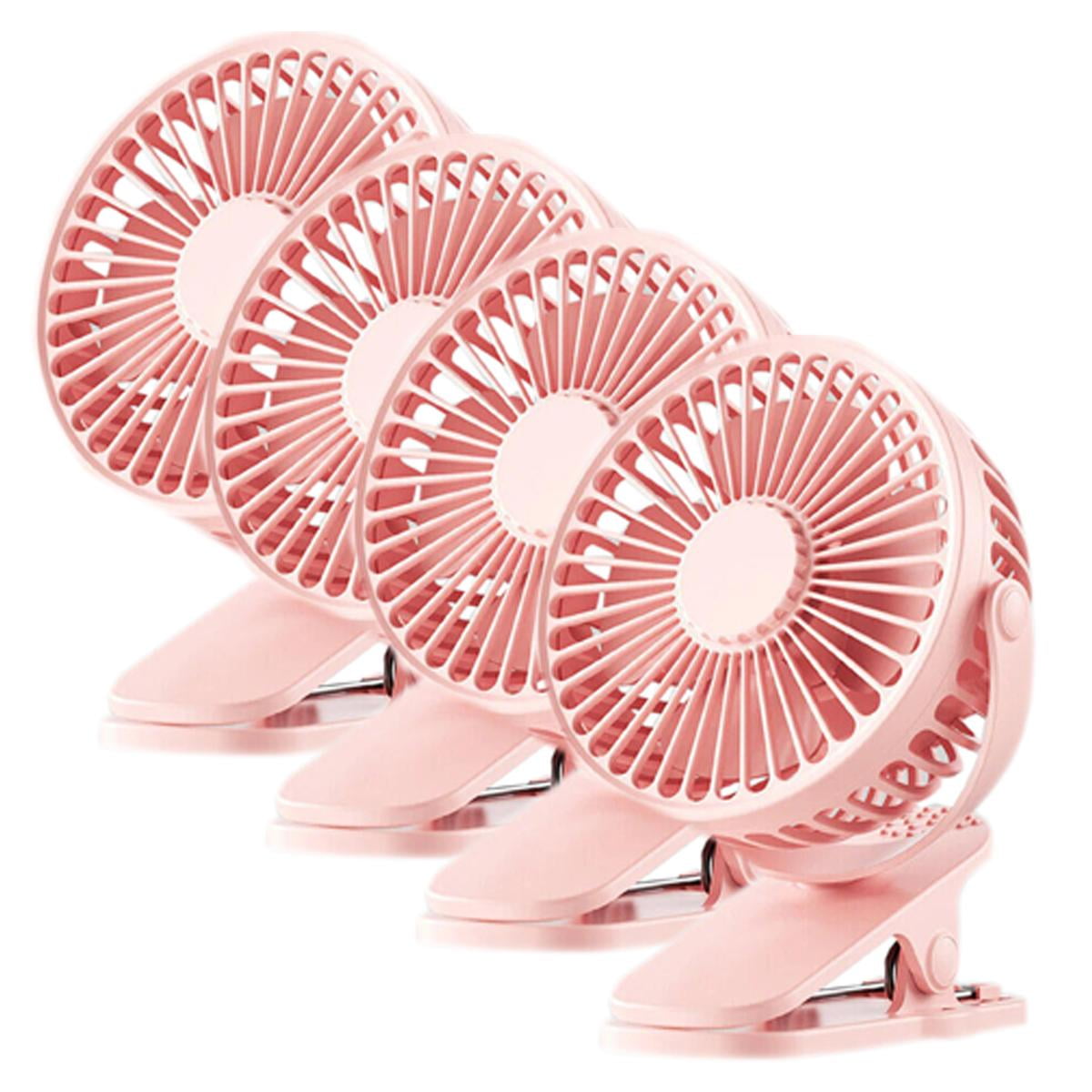 Mini ventiladores VentDepot MiniBreezePink 4Pzas Rosa USB 5V 3 ...