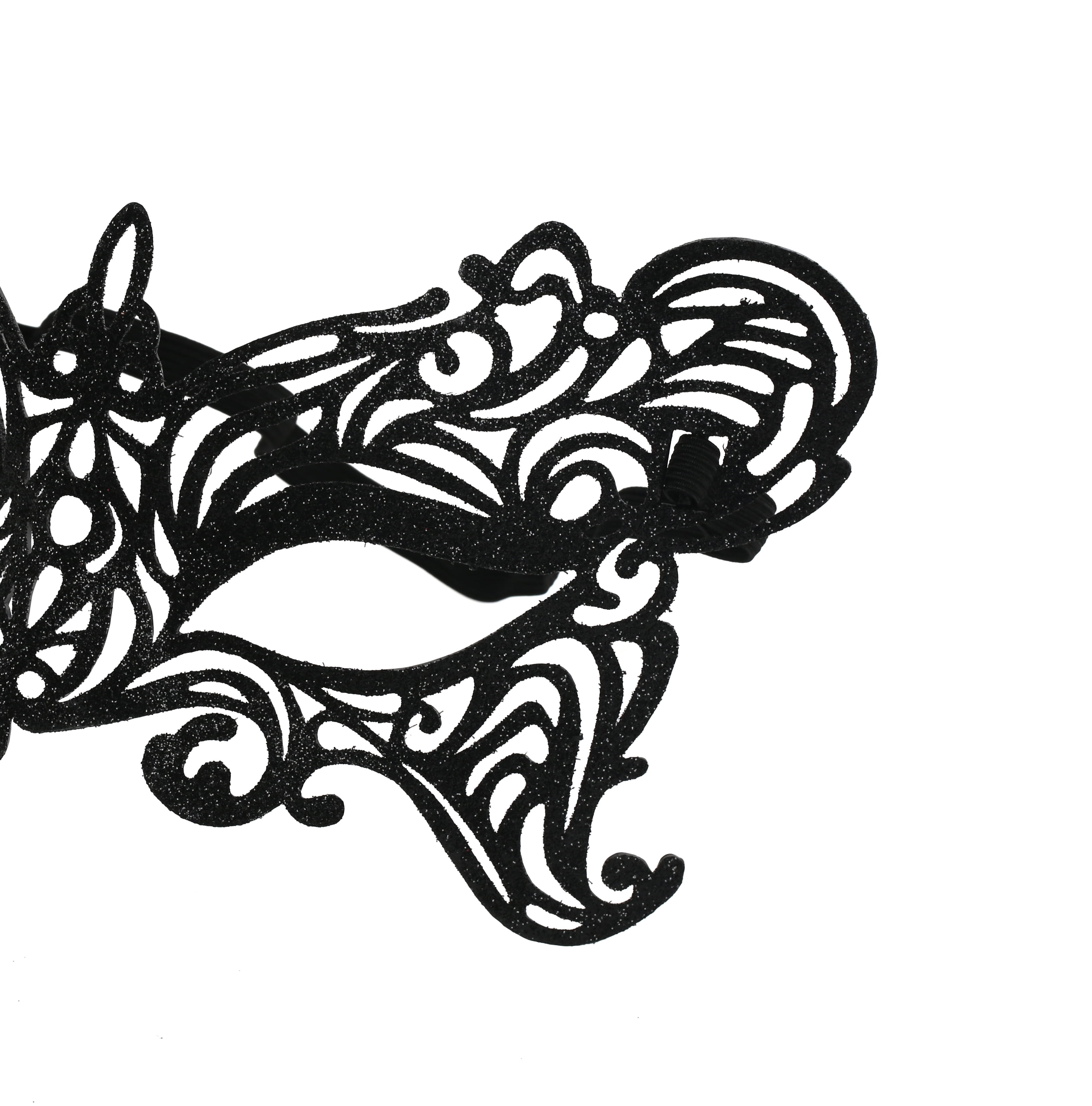 Black And White Masquerade Masks Clip Art