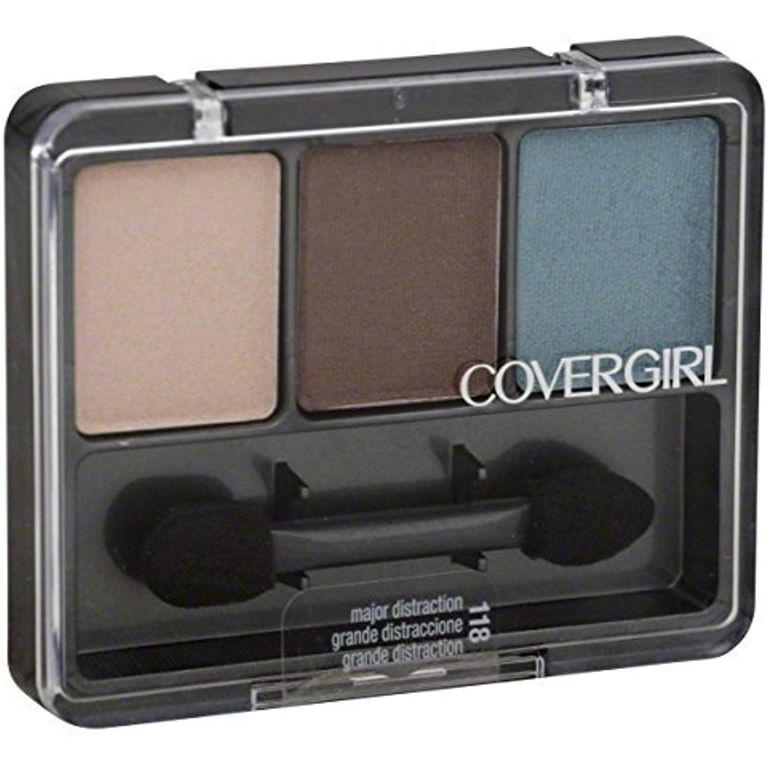 CoverGirl Eye Enhancers 3-Kit Eye Shadow - Major Distraction (118) - 0. ...
