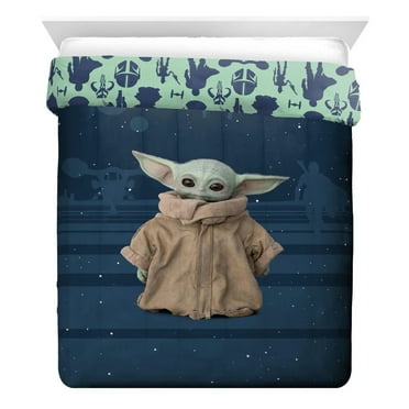 Walmart Star Wars Bedding: Darth Vader Kids Classic Grid Full Reversible Comforter - Walmart.com