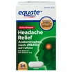 Equate Extra Strength Headache Relief Acetaminophen, Aspirin, and ...