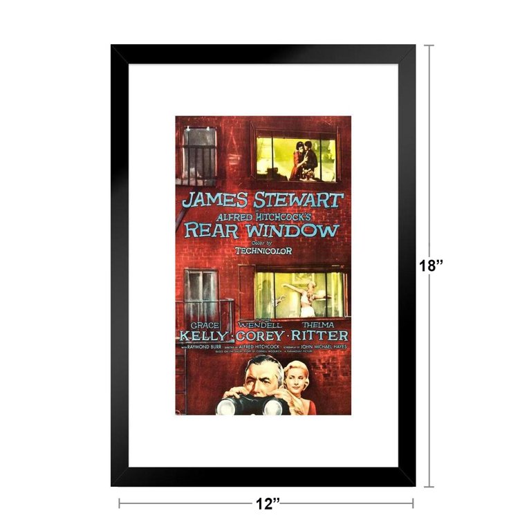 Alfred Hitchcock Movie Posters Rear Window