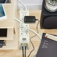 Magnavox 8-Outlets Extension Socket with Surge Protection - Walmart.com