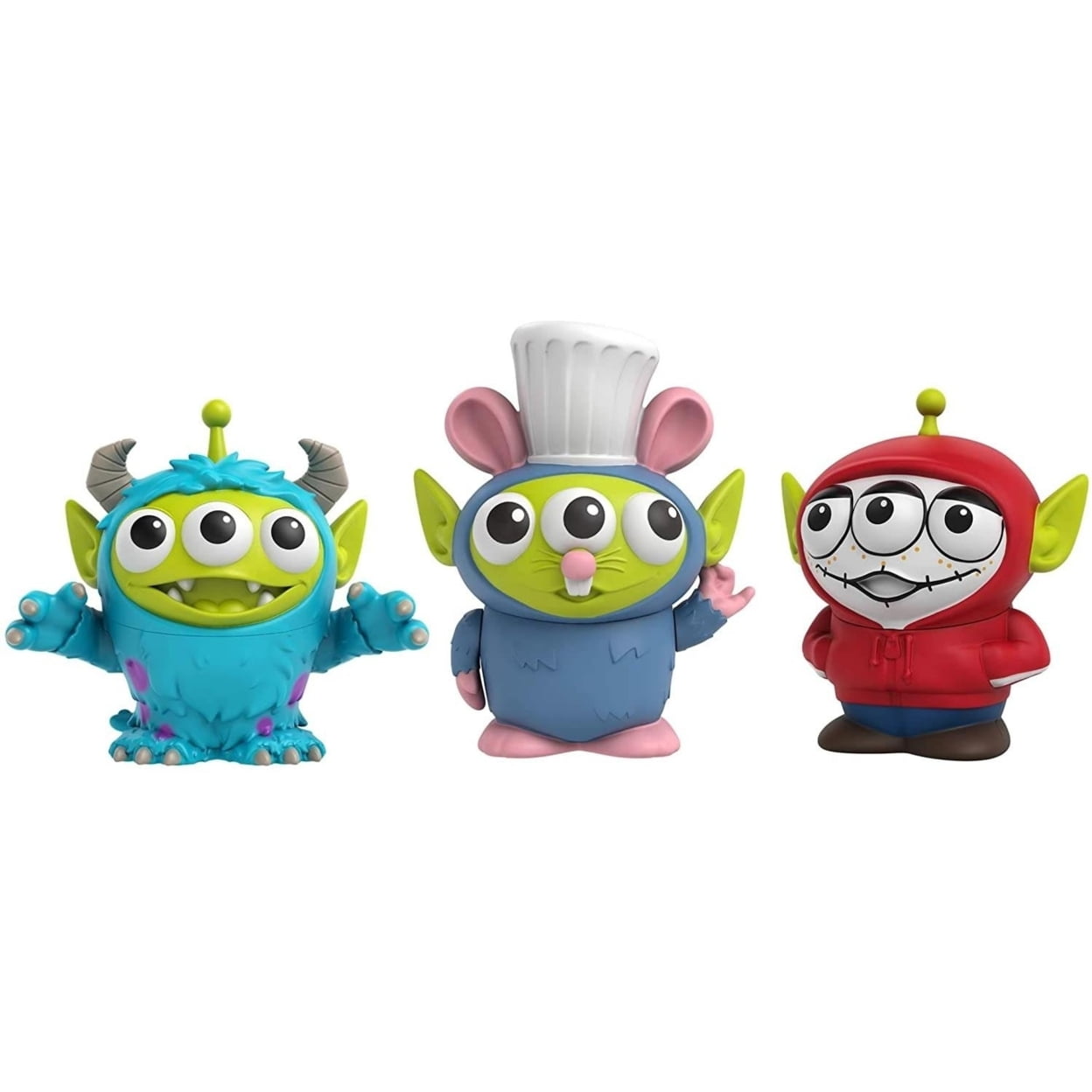 Disney Toy Story Pixar Alien Remix 3-Pack Miguel Sulley Remy Figures ...