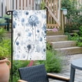 Blue Dandelion Garden Flag 28x40 Inch Pastoral Flower Spring Farmhouse ...