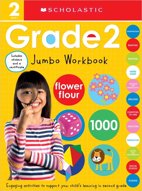 Second Grade Jumbo Workbook: Scholastic Early Learners (Jumbo Workbook ...