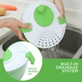 Cook with Color Salad Spinner - Lettuce and Produce Dryer with Bowl ...