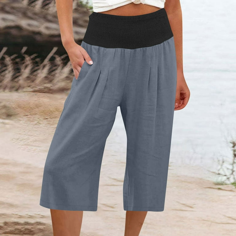 Flowy capri pants store