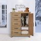 Evolur Andorra Chifferobe, Designed for Storage, Solid and Sturdy Build ...