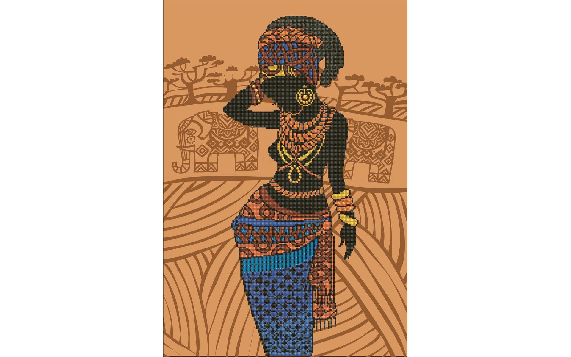 African Princess Painting