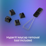 HyperX Full key Set Keycaps - PBT (Black) - Walmart.com