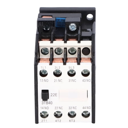 DIN Rail AC Contactors, 2NC+2NO Automatic Switch AC Contactor For ...
