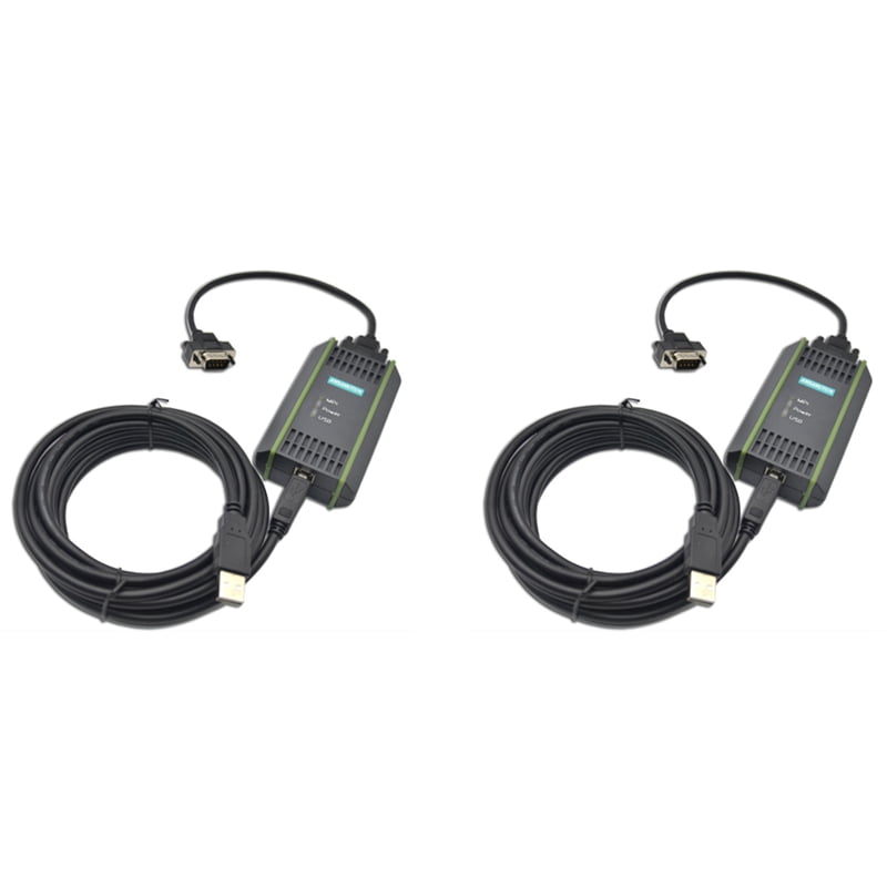 2X Cable de Programación USB para S7-200/300/400 PLC RS485 Profibus MPI ...