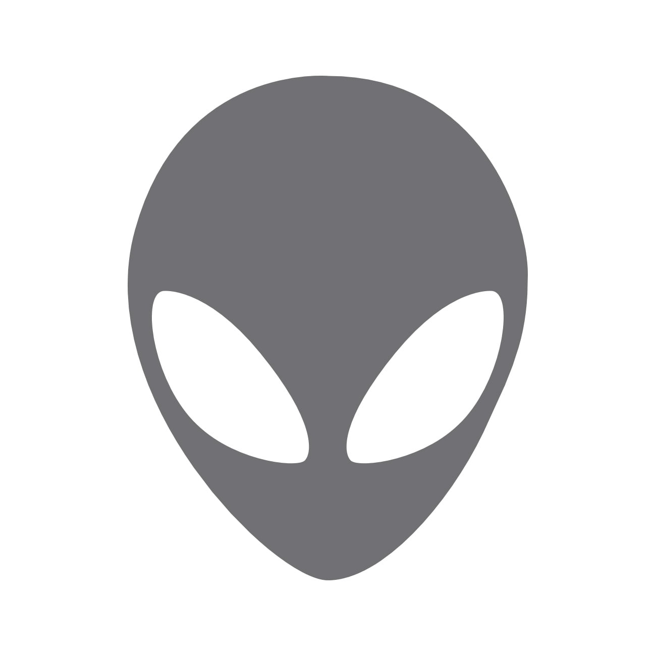 Alien Sticker Decal Die Cut - Self Adhesive Vinyl - Weatherproof - Made ...