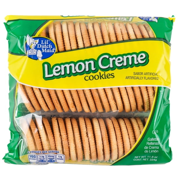 Little Dutch Maid Lemon Creme Filled Cookies 11.8 oz. - Walmart.com