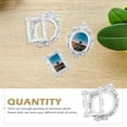 Rustic Embossed Resin Photo Frames Set of 12 Small Picture Frame Decor ...