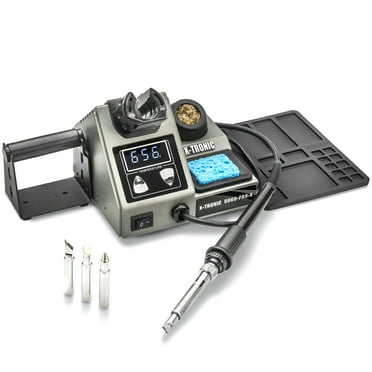 X-Tronic Model #3020 Digital LED Soldering Iron Station with 2 ...