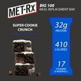 (3 pack) MET-Rx Big 100 High Protein Meal Replacement Bars, Super ...