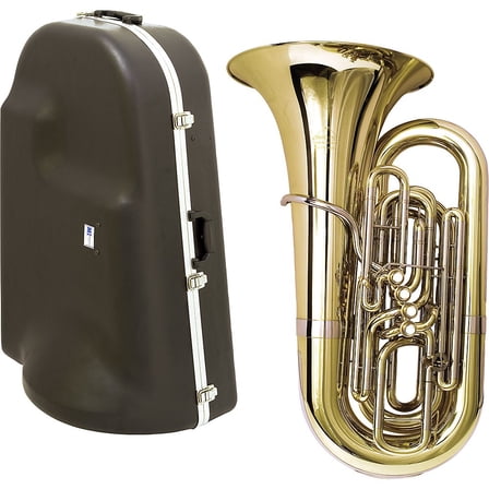 Bb Flat Silver Nickel Plated Sousaphone Tuba With Free Hard Case ...