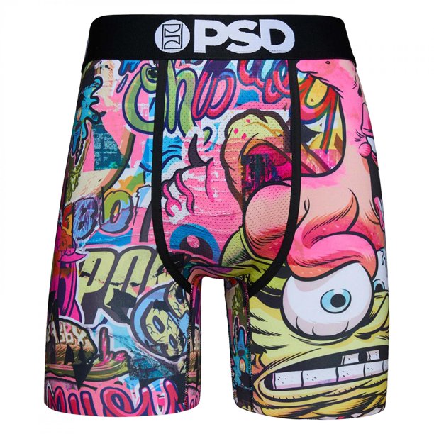 SpongeBob SquarePants Bikini Bottom Vibes PSD Boxer Briefs - Walmart.ca