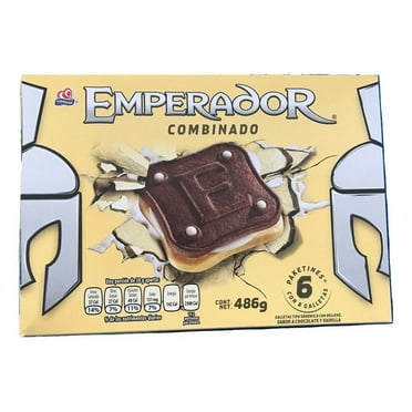 Gamesa Emperador Mexican Chocolate Sandwich Cookies, 6 Packs, 14.34 oz ...