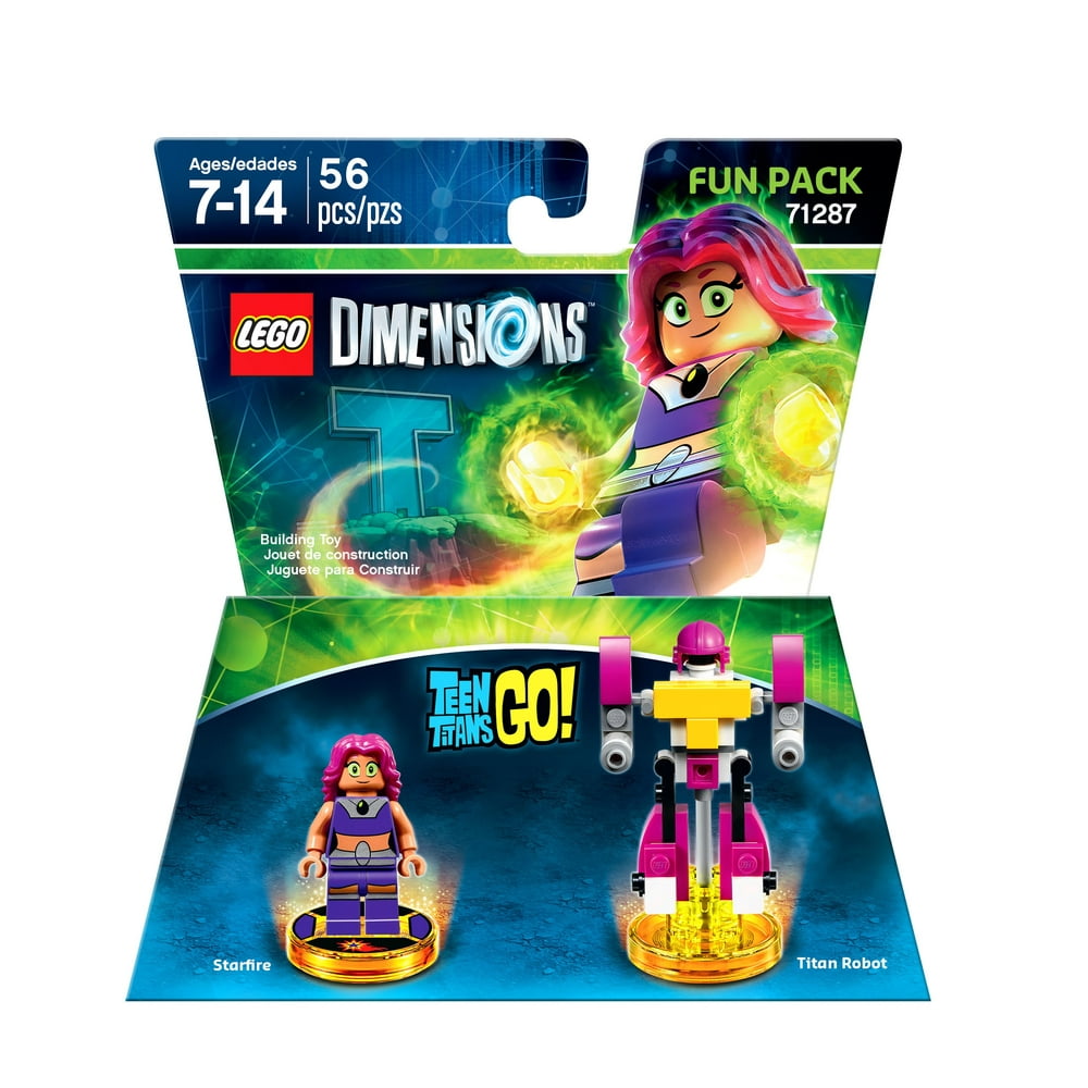 Lego Dimensions Teen Titans Go Fun Pack (Universal) - Walmart.com ...