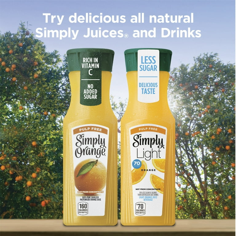 Simply Orange Juice Bottle