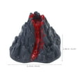 Raindrops 10Pcs Simulation Volcano Toy Model for Parties Assorted Color ...