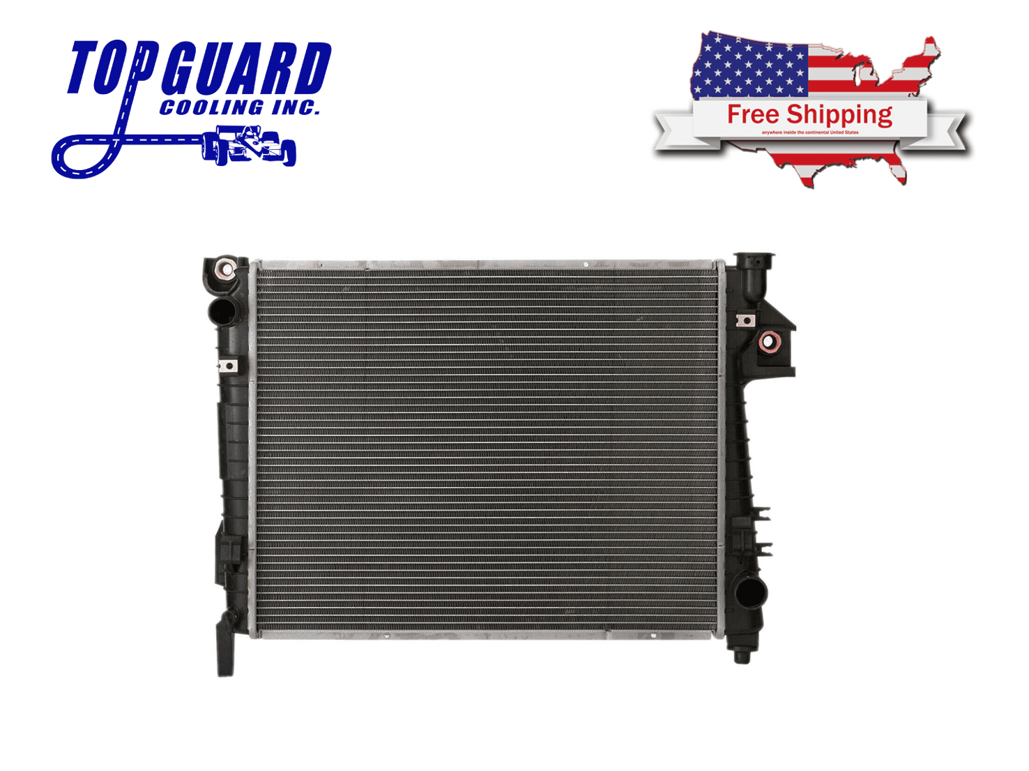 Radiator 2813 Fits 2004 Dodge Ram 1500 2500 3500 5.7L - Walmart.com