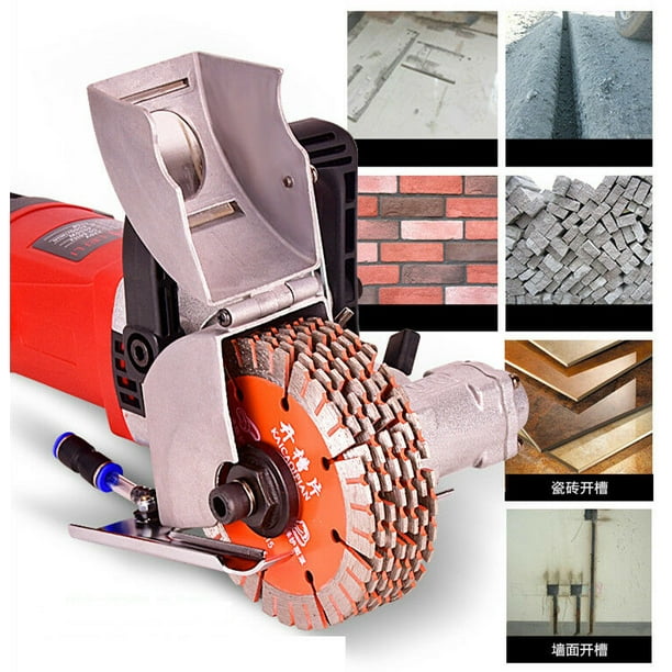 SHANNA 4000W Electric Wall Chaser Wall Groove Cutting Slotting Machine ...