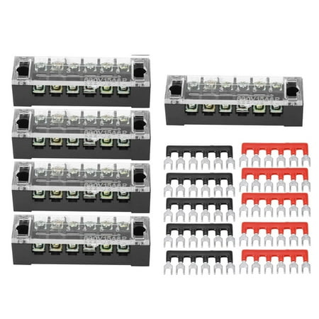 Screw Terminal Block, Reliability And Removable Clear Plastic With ...