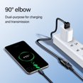 ANXPTIME Right Angle USB 3.0 Adapter Cable Male to Female Fast Speed ...