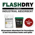 FlashDry, Organic Spill Absorbent, 5L, Oil Paint Grease - Walmart.com