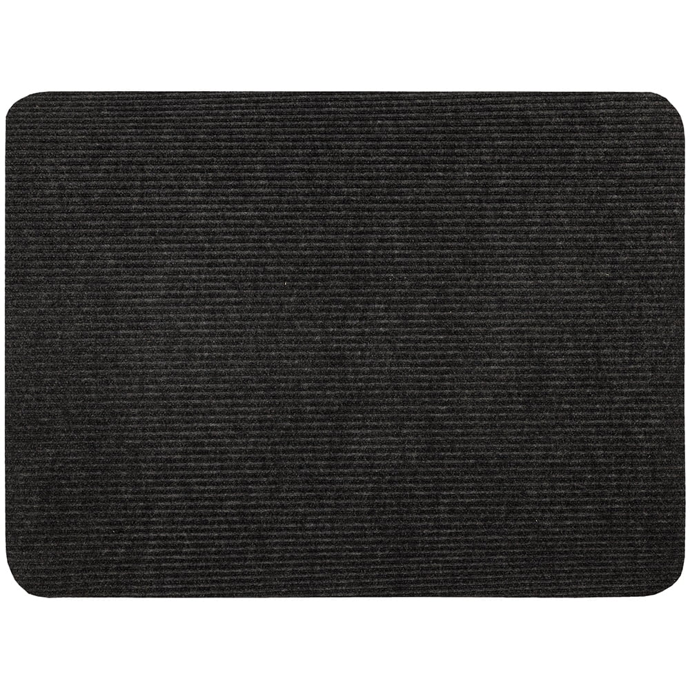Mohawk Home All Purpose Polyester Ribbed Mat, Charcoal, 3' x 4 ...