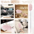 2 PCS Car Interior Duster with Extension Pole, Microfiber Car Duster ...