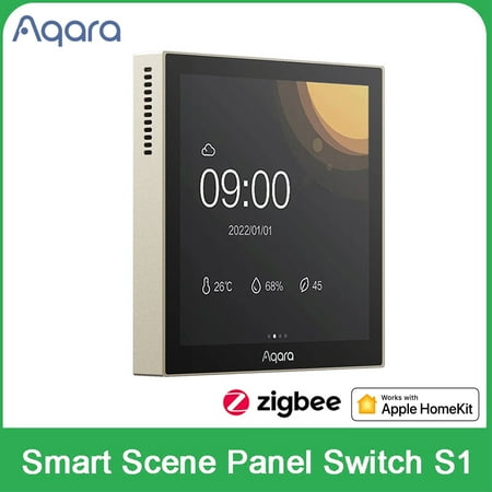 ammoon Smart Scene Panel Switch Zigbee 3.0 3.95 inch Touch Screen AI ...