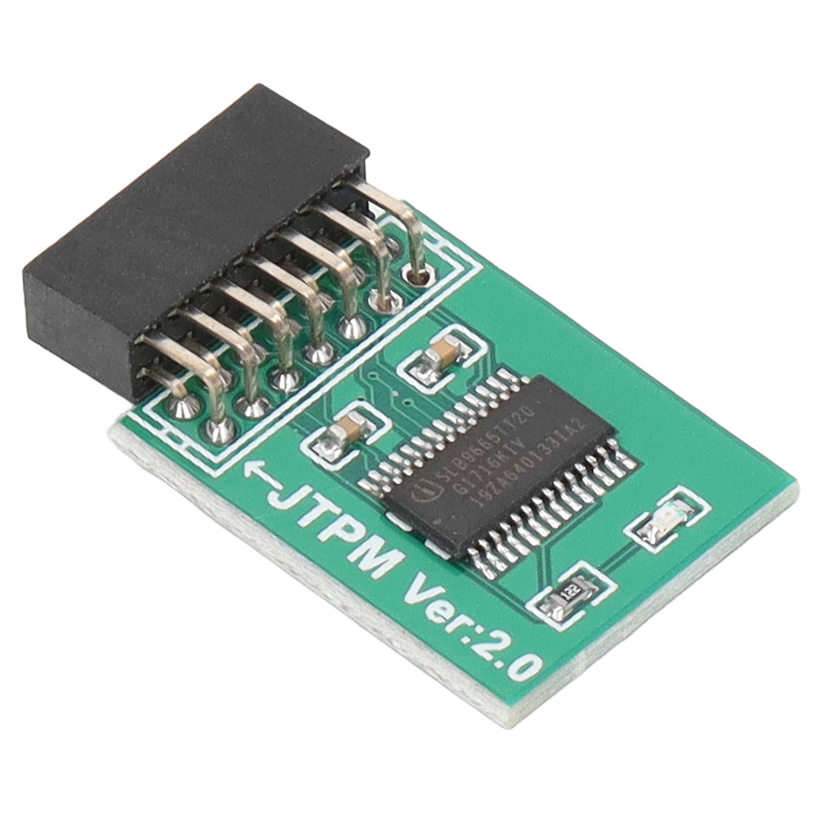 Buy TPM Board, Green TPM 2.0 Module LPC Interface For Computer Online ...
