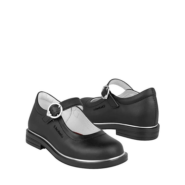 ZAPATOS NIÑA CHABELO C151-A PIEL NEGRO | Walmart en línea